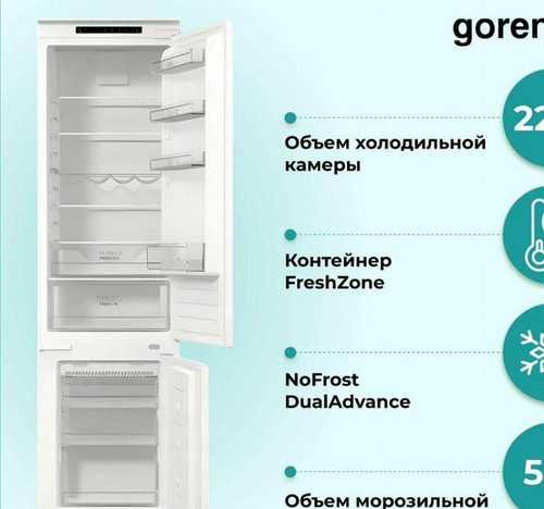 Встраиваемый холодильник Gorenje nrki419EP1