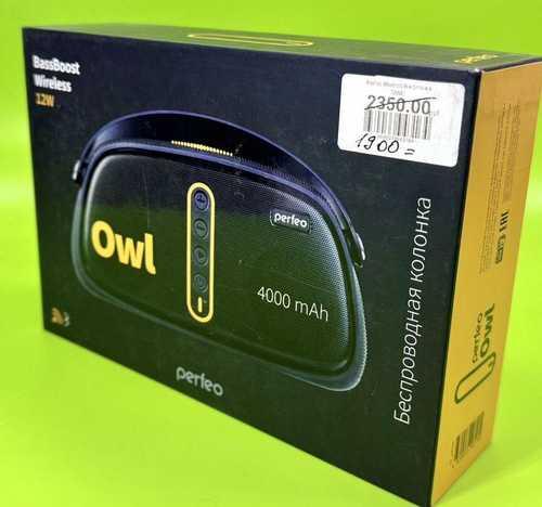 Беспроводная колонка Perfeo OWL 12W