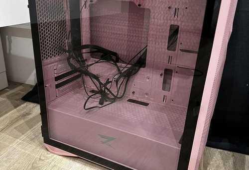 Корпус Zet gaming rare minicase ms3 mesh розовый