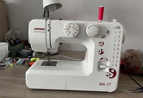 Швейная машина Janome mx77