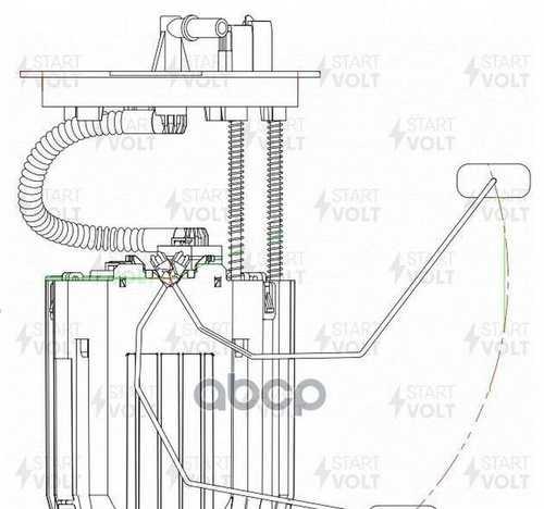 Модуль топл. насоса для а м chery tiggo 7 pro