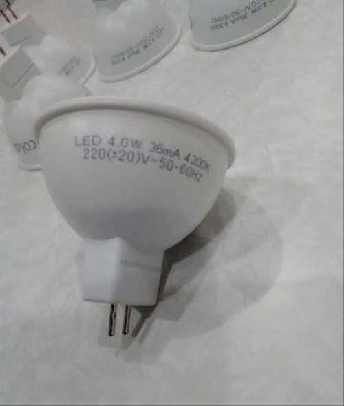 Лампочка Ecola,спот,светодиодная лампа