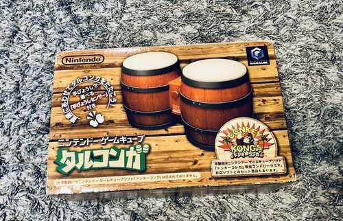 DK Bongos Nintendo GameCube Wii барабаны
