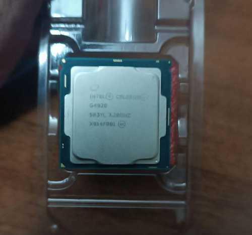 Процессор Intel celeron g4920 сокет 1151