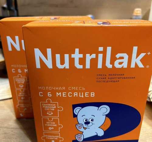 Смесь детская Nutrilak с 6 мес