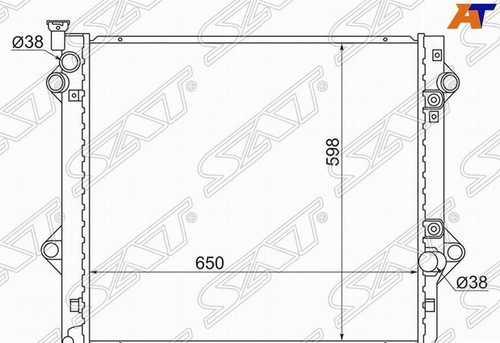 Радиатор Toyota Land Cruiser Prado (J120) 02-09
