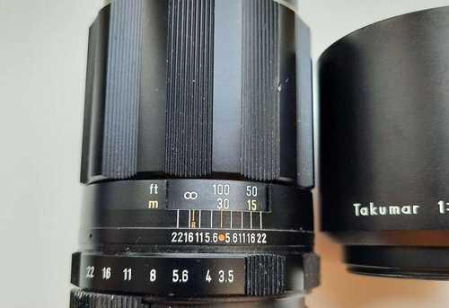 Объектив Pentax Super -Takumar 135mm f3.5 m42
