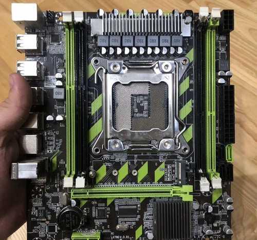 Материнская плата lga 2011 x99   xeon E5 2620