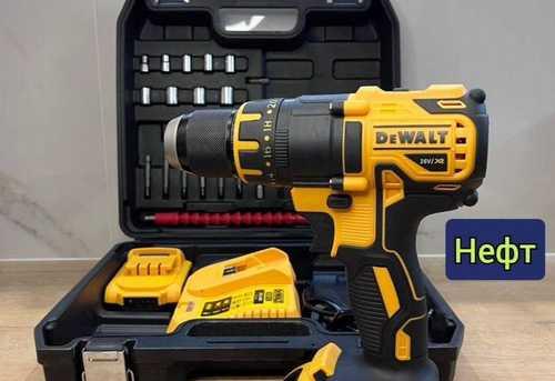 Шуруповерт dewalt ударный 26 v + набор бит