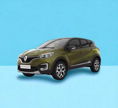 Резиновые ковры 3D Renault Kaptur 2016-н.в