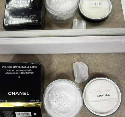 Рассыпчатая пудра chanel бесцветная