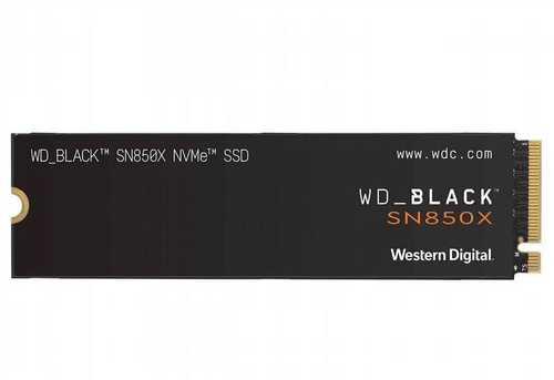 SSD WD Black SN850X 2Tb (BOX) dram, новый