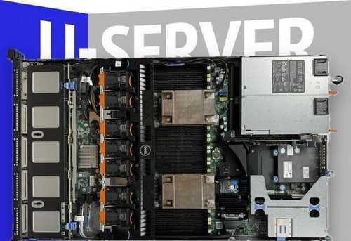 Сервер Dell R630 10SFF 2*2680v4 64G 960S H730pm 2*