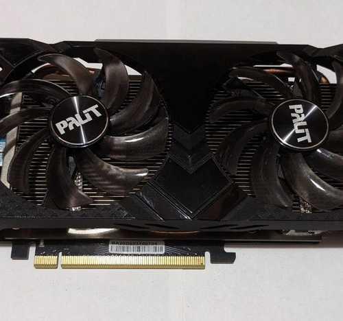 Видеокарта Palit GTX1660 Dual 6gb