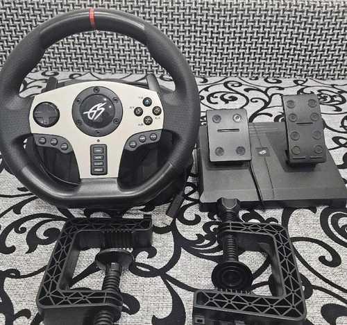 Руль игровой Dexp wheelman pro 900 градусов