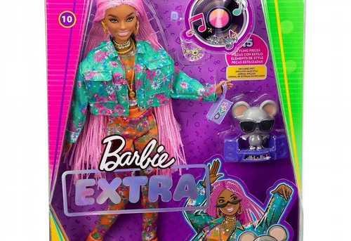 Кукла Barbie Экстра с розовыми косичками GXF09