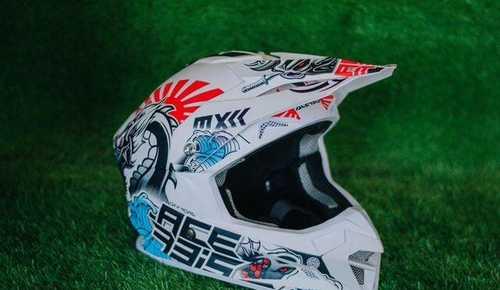 Шлем Acerbis Profile 4 White/Blue/Red размер XXL