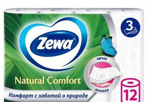 Туалетная бумага Zewa Natural comfort