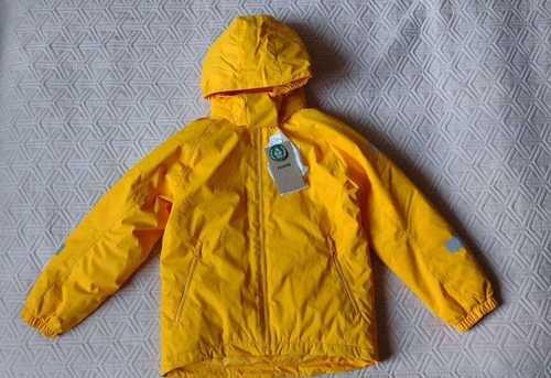 Новая зимняя куртка 140 Reima Reili мальчик желтая