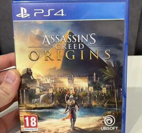 Assassins creed origins ps4 диск