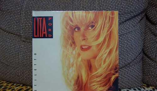 LP Lita Ford ''Stiletto'' 1990 (RCA, Germany)