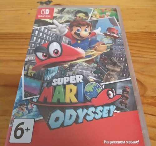 Картридж Super Mario Odyssey