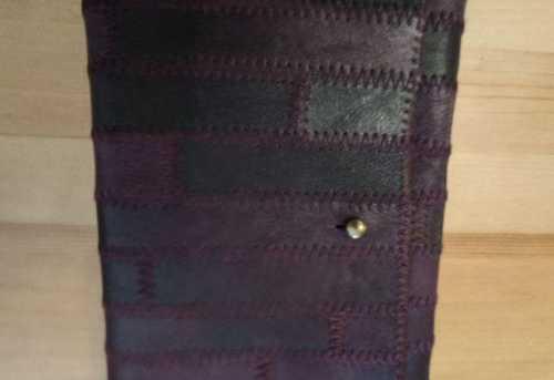 Блокнот скетч бук из натуральной кожи kanishka