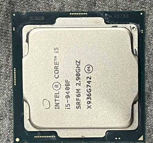 Процессор intel core i5 9400f