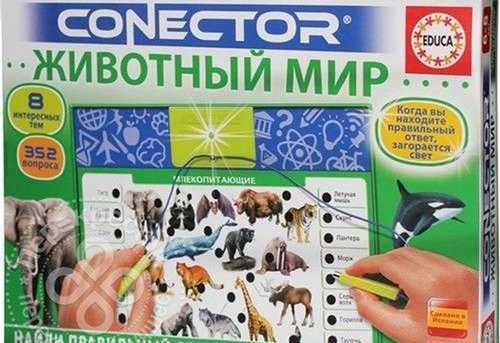 Игра настольная Conector Эл.викторина Жив.мир. Нов