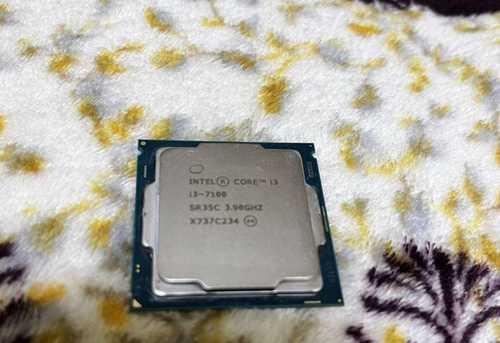 Процессор intel core i3 7100 + кулер от deepcool