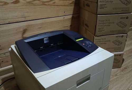 Принтер лазерный Xerox Phaser 3435DN + картриджи