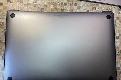 Нижняя крышка MacBook pro 16 A2141 space gray