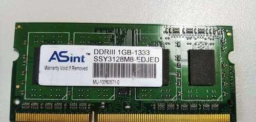 Оперативная память ASint DDR3