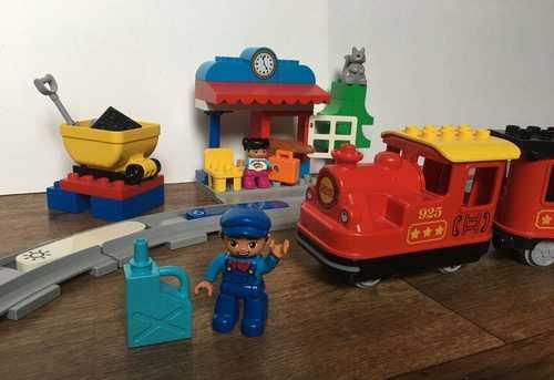 Lego Duplo железная дорога 10874