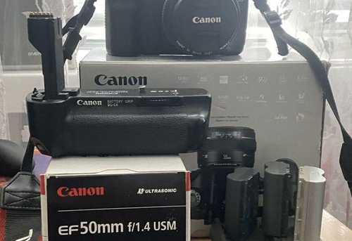 Canon eos 5D + Canon EF 50mm f/1.4 USM