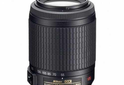 Объектив Nikon DX AF-S 55-200mm f/4-5.6 ED VR