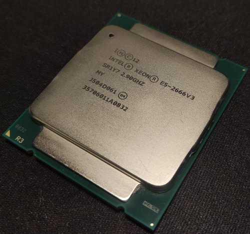 Процессор intel xeon e5 2666 v3