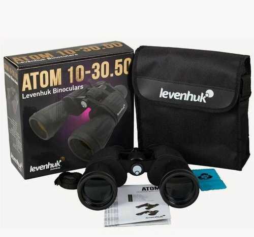 Бинокль Levenhuk Atom 10-30x50