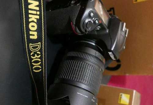 Фотоаппарат nikon D300 + объектив 18-105 3.5-5.6