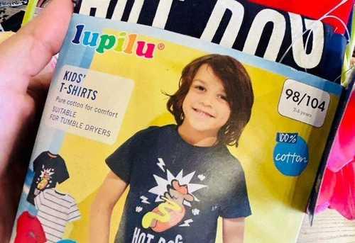 Набор футболок для мальчика 98/104 Lupilu
