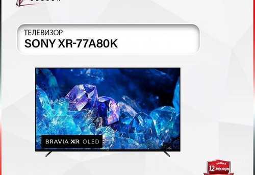 Телевизор Sony XR-77A80K 2022, черный