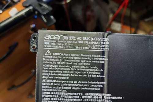 Аккумулятор для ноутбука Acer AC14B8K