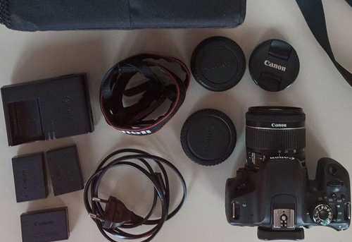 Canon eos 800D + объектив kit 18-55mm stm