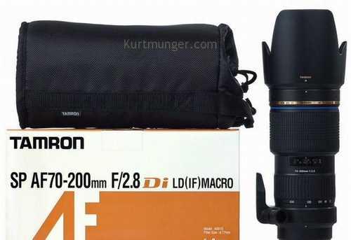 Sony A Tamron SP AF 70-200 mm f2.8 Di LD Macro+