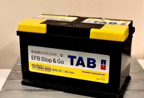Аккумулятор TAB EFB 80 Ач Stop&Go