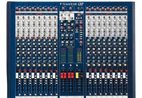 LX7ii-16 Soundcraft F3340 микшер