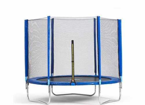 Батут DFC Trampoline Fitness с сеткой 6ft