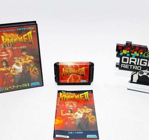 Bare knuckle 2 sega mega drive japan