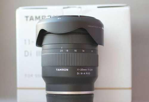 Tamron 11-20mm 2.8 Di III-A RXD Sony E