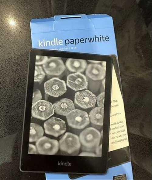 Электронная книга kindle paperwhite 2022 11gen